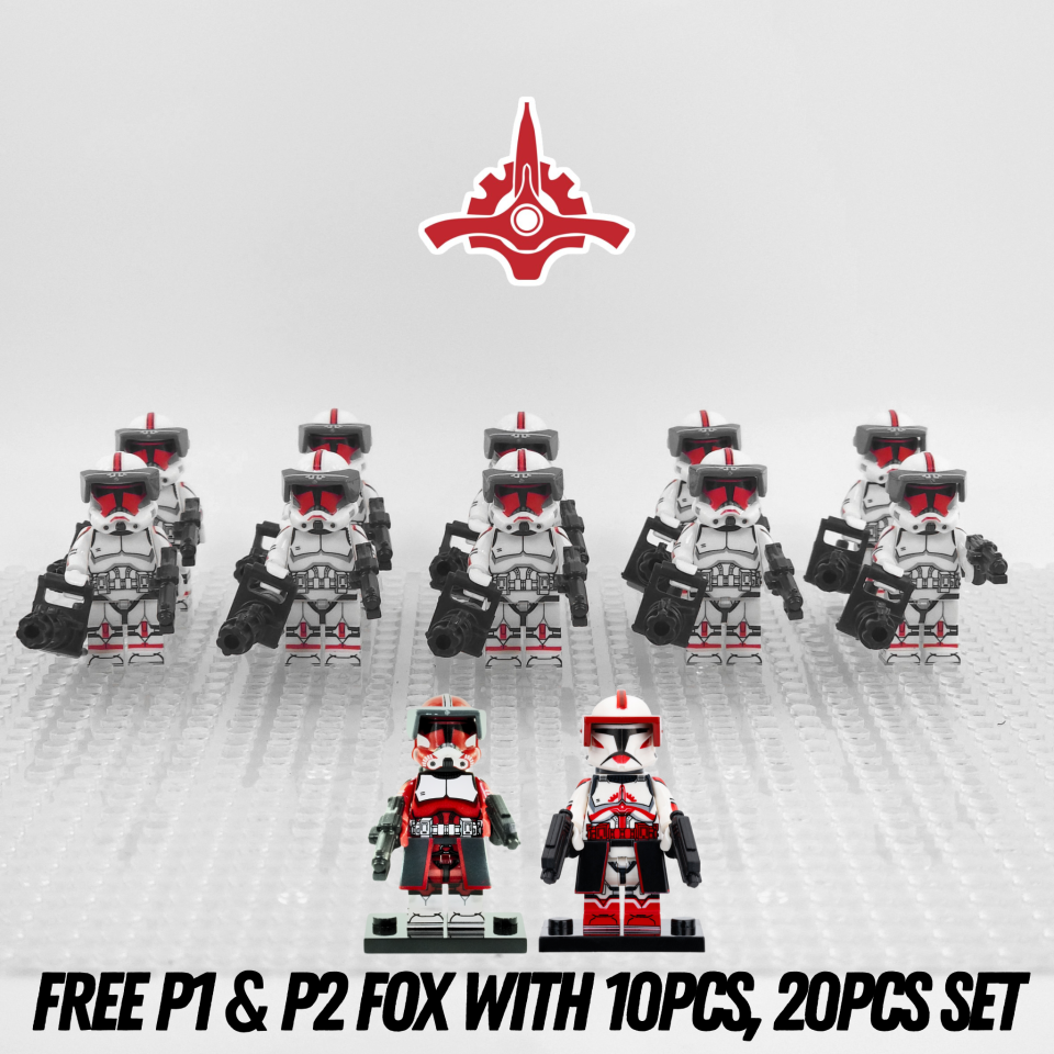 Brikzz - Custom Minifig Bundles - Battle Packs and Sets